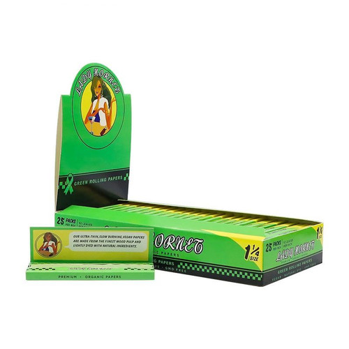Papel para Fumar Lady Hornet Green | Electro Glow