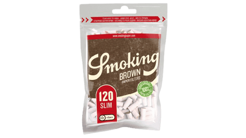 Filtros para Fumar Smoking Slim Brown Biodegradables | Hornet México