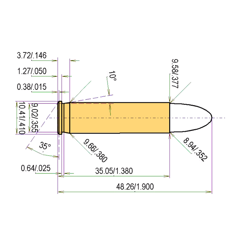 Caliber .351 Win. SL Reloading Data