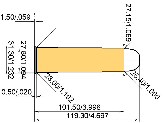 Caliber 4 Bore Rifle (Nitro) Reloading Data