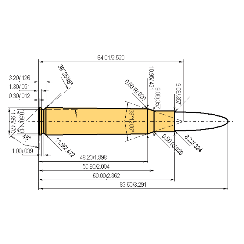 8 x 60 S Load Data | ReloadNerd