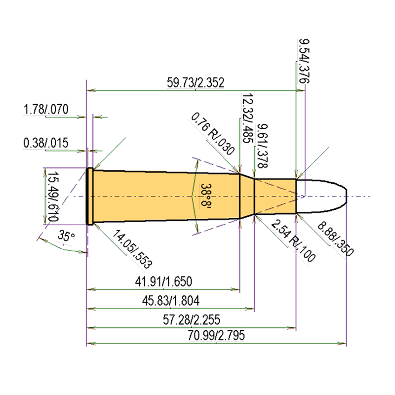 .348 Win. Load Data | ReloadNerd