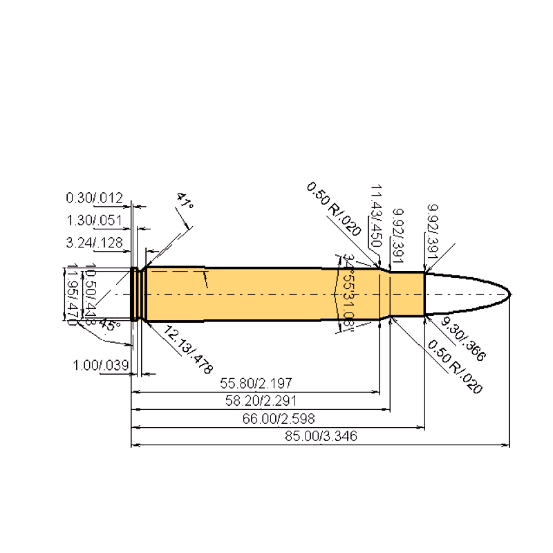 Caliber 9.3 x 66 Sako (370 Sako Mag) Reloading Data