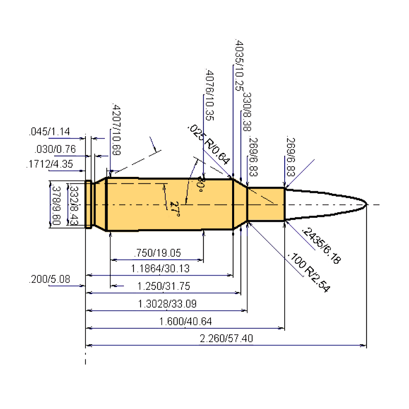 Caliber .24 Nosler Reloading Data