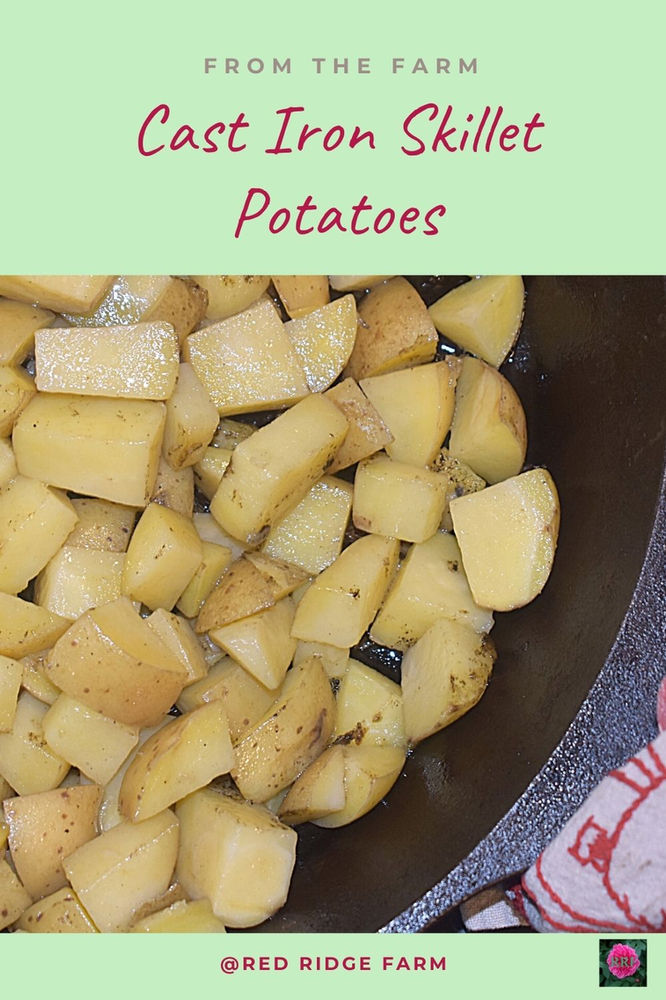 Cast Iron Skillet Potatoes Recipe