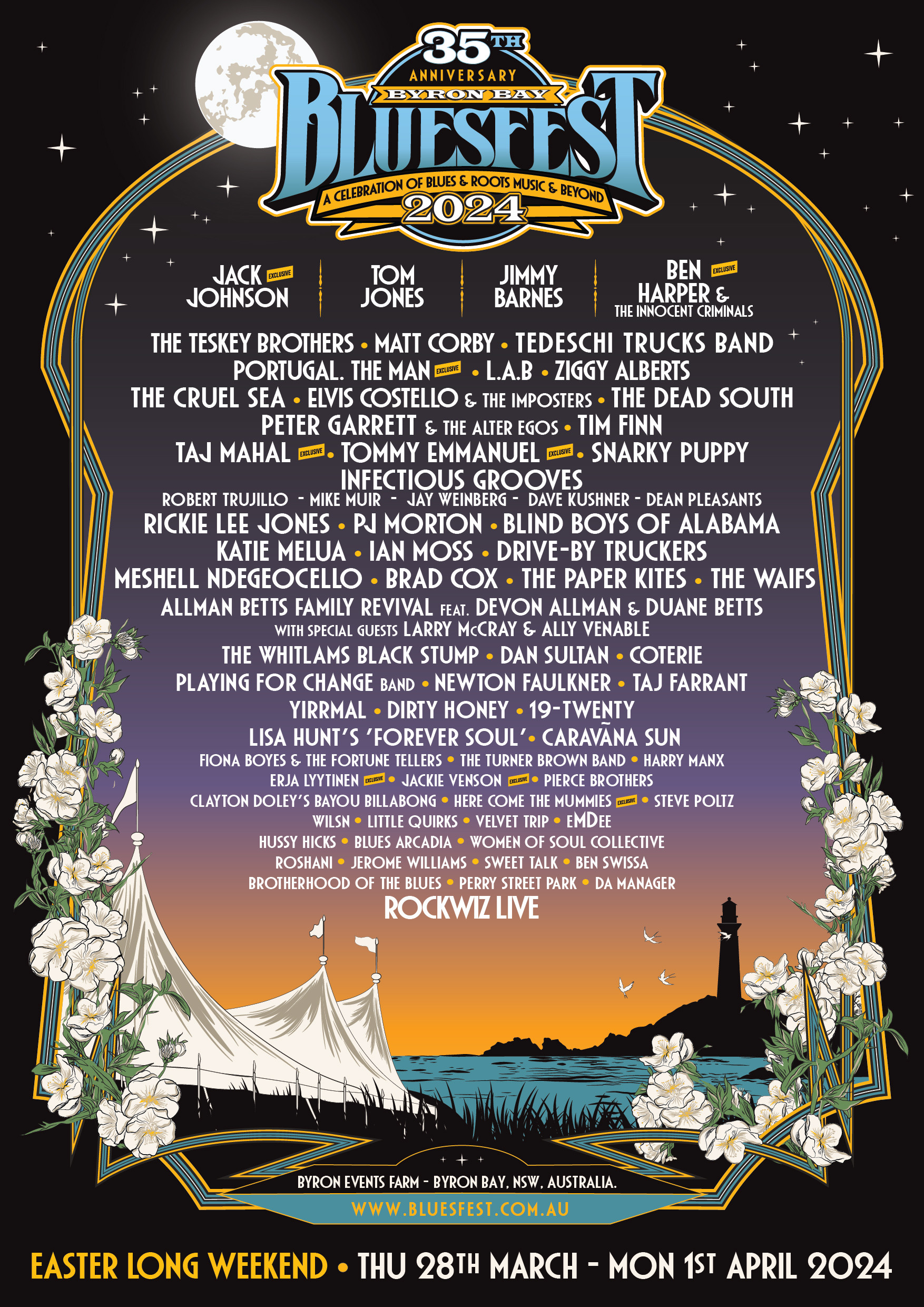 Bluesfest 2024 Event Information