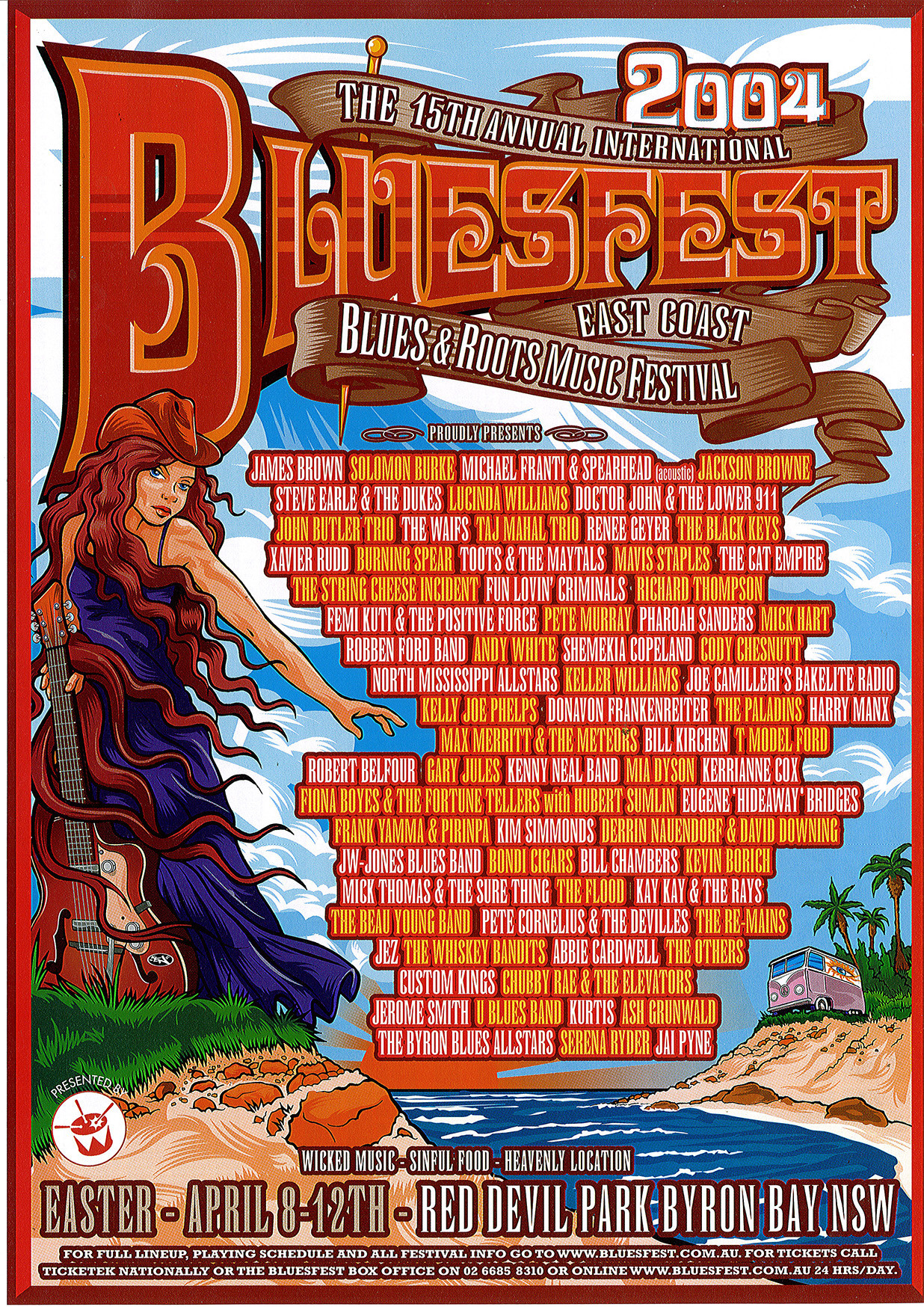 Bluesfest 2004 Event Information