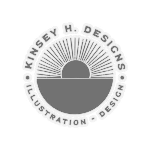 Kinsey H. Designs Logo Sticker | Kinsey H. Designs