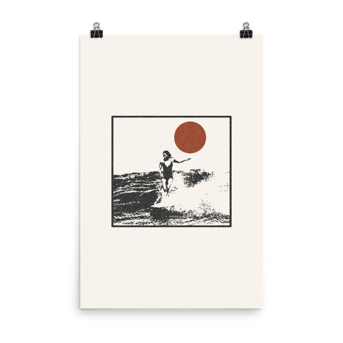 Surfer Print | Kinsey H. Designs