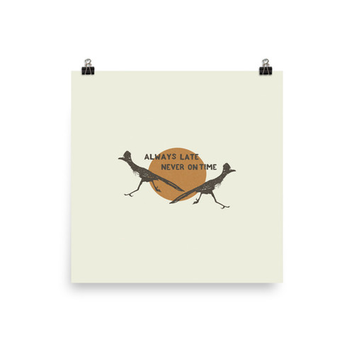 Road Runner Print | Kinsey H. Designs