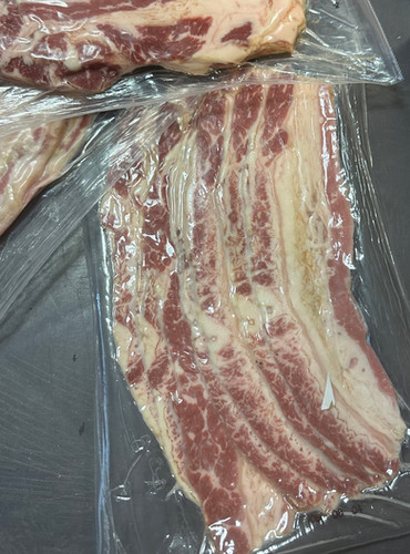 * GRASS FED”, WAGYU BEEF BACON 12 oz $24lb | Harvest Gathering