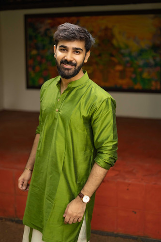 Prem Olive Green | KeralaSaree by Swethhttps://www.keralasaree.com ...