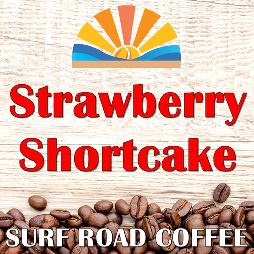Strawberry Shortcake Flavored Coffee | Surf Road Coffee Bar| Galloway, NJ