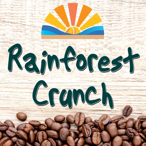 Rainforest Crunch Flavored Coffee | Surf Road Coffee Bar| Galloway, NJ