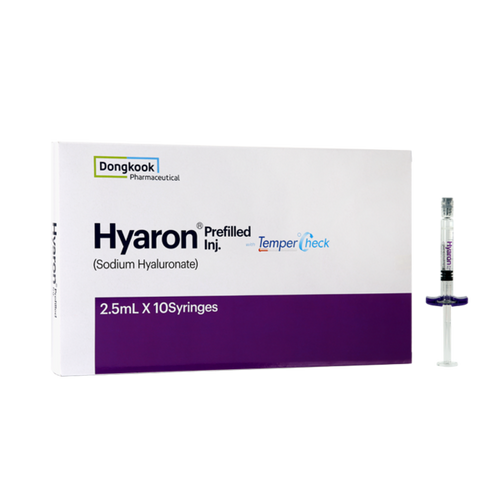 Hyaron Prefilled Inj. (Sodium Hyaluronate) – 2.5mL x 10 syringes ...