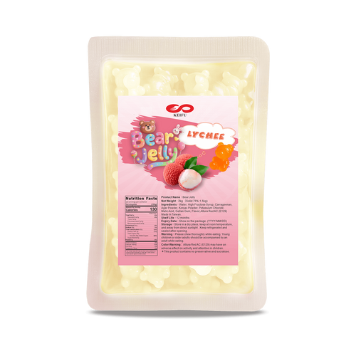 Bear Jelly - Lychee | Kei Fu Foods Co Lt
