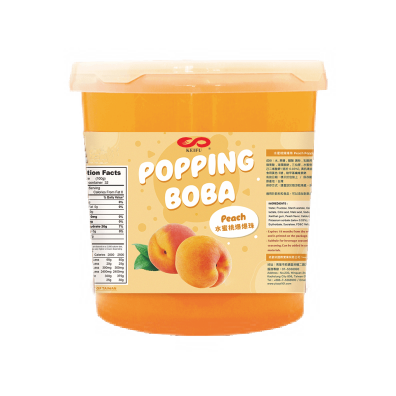 Peach Popping Boba | Kei Fu Foods Co Lt