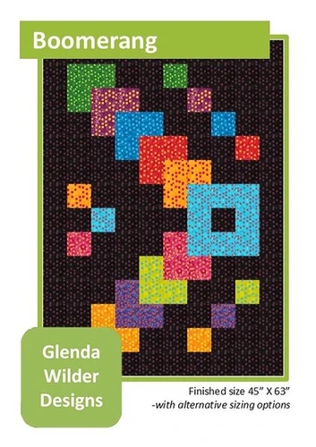 Glenda Wilder Designs | Boomerang Quilt Pattern | Riley Blake Designs ...