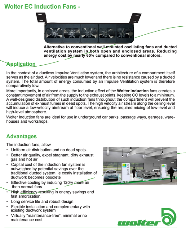 EC Induction Fan | sydneyfan