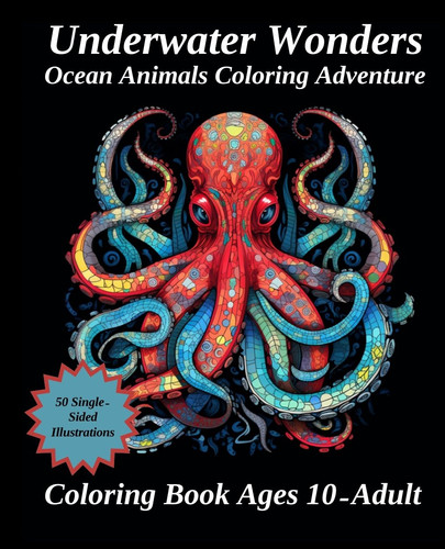 Underwater Wonders Coloring Book | Phf CreationsUnderwater Wonders ...