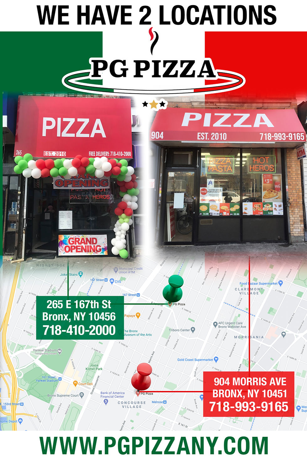 WELCOME | PG Pizza