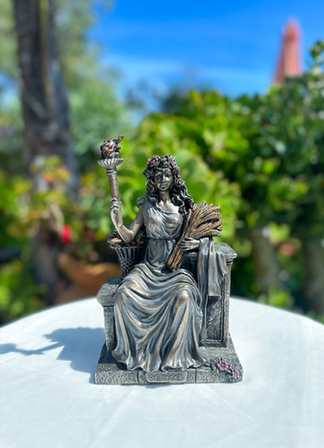 Demeter Seated w/ Torch | Untamed Fire