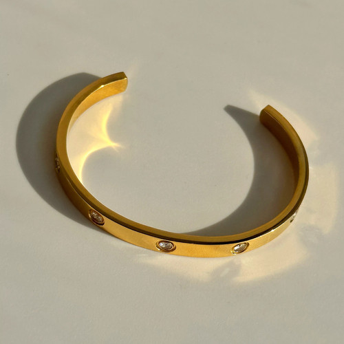 The Crystal Dot Cuff | My Site