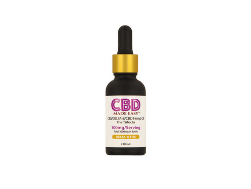 The Trifecta - CBG/DELTA-8/CBD Hemp Oil | CBD Made Easy