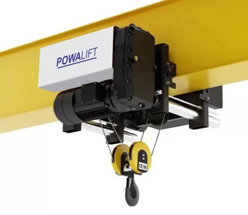 3.2 Ton Powalift Rope Hoist with Low Headroom Carriage | Hoist Factory ...
