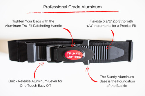 TRU-FIT BELT Aluminum Pro (BLACK ANODIZED) | Mysite