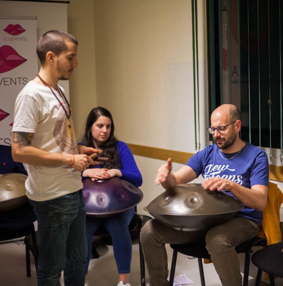 Corso Handpan | Corsi Handpan di gruppo in Italia