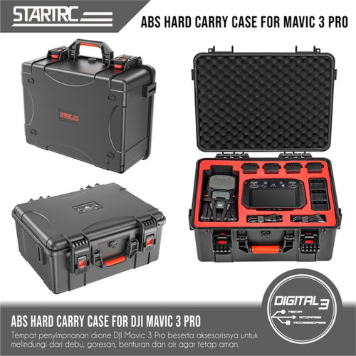 STARTRC ABS Hard Shell Carry Case Koper DJI MAVIC 3 PRO Waterproof Bag ...