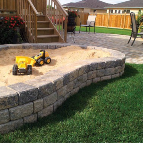 Barkman Roman Stackstone Coping Wall Block, each (Assorted Colors) | Alternative Choice Garden ...