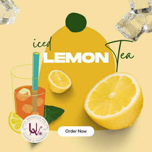 ICED LEMON TEA FLAVOUR | Univa Aromatics SG
