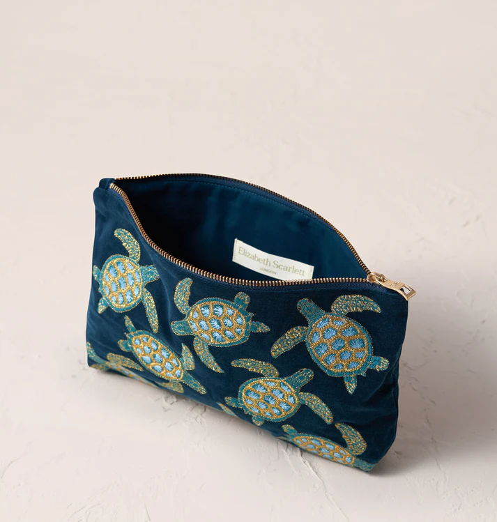 Elizabeth Scarlett Turtle Conservation Everyday Pouch | Between The Lines