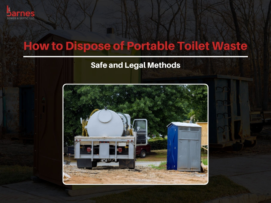 Where Can I Dump Portable Toilet Waste Uk