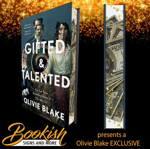 Gifted & Talented By Olivie Blake - Bookish Signs And More Exclusive ...