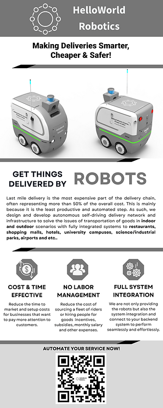 BROCHURE & BANNER | HelloWorld Robotics