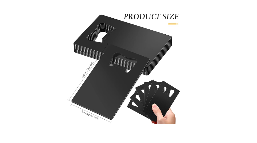 Credit Card Bottle Opener | Free Laser Materials Guide