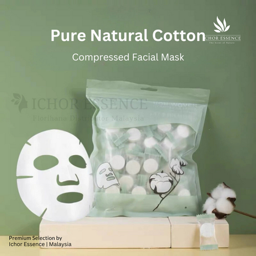 Cotton Paper Mask. Compressed Mask. Facial Mask. Mask Paper | Ichor Essence