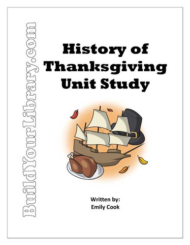 Build Your Library: History of Thanksgiving Unit Study | My Site