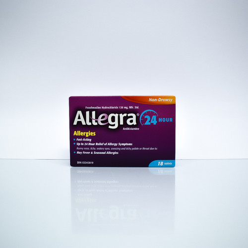 Allegra Non Drowsy Allergy Relief 24-Hour | stevestonmedicine