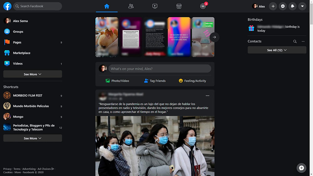 El 'Nuevo Facebook' empieza a llegar a México: un rediseño con modo ...