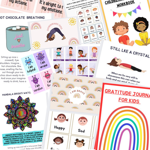 Mindfulness for kids activity pack | MindfulLifeWellness