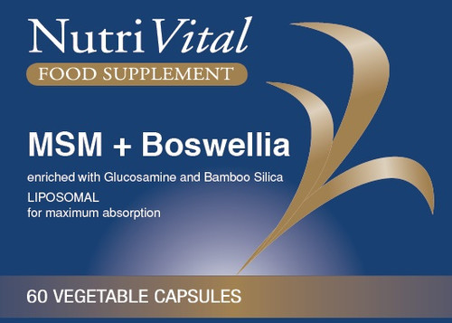 NutriVital Liposomal MSM + Boswellia | Natural Health Depot