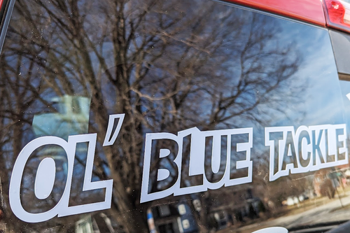 20" Vinyl Decal | Ol Blue Tackle