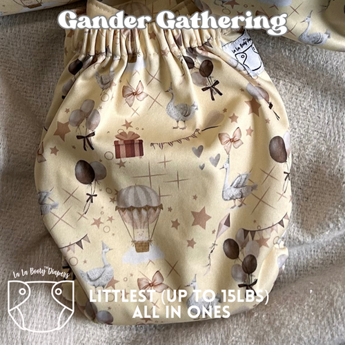 Gander Gathering Print Littlest All-in-One Diaper Exemplar Fit | Thea ...