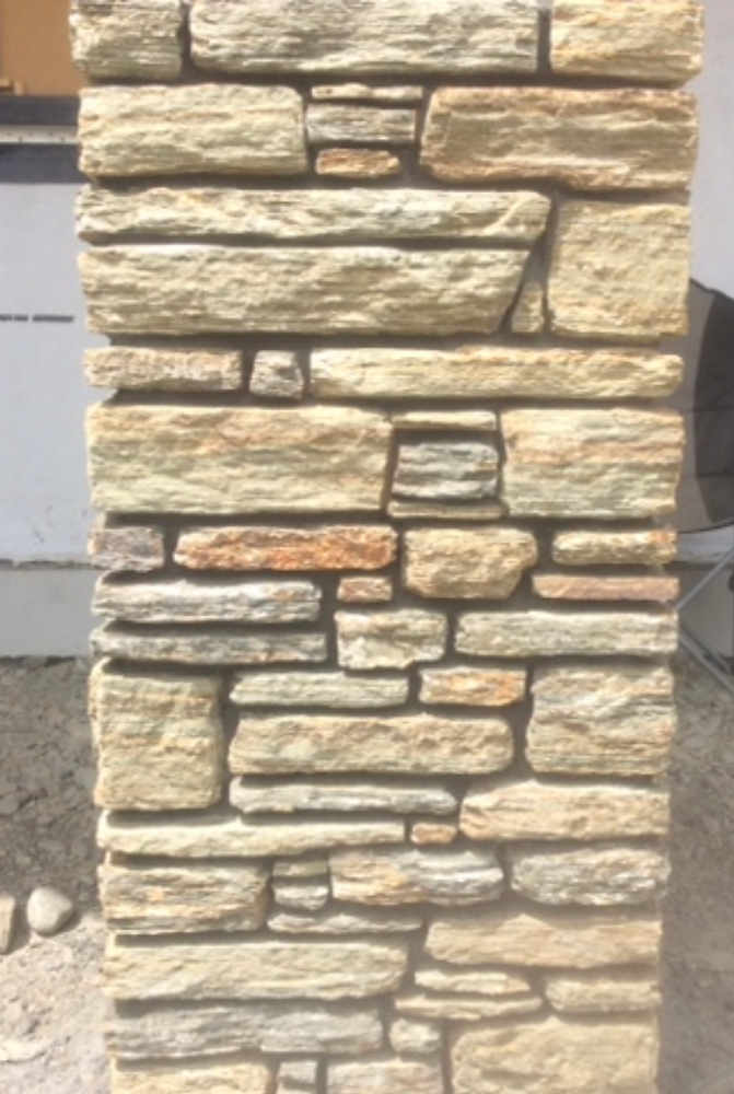 Fruitlands Schist Corners for stone pillars