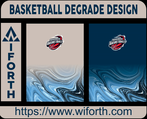 BASKETBALL DEGRADE DESIGN | Wiforth