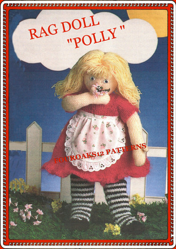 Rag Doll Polly and Clothes Knitting Pattern 189 | www ...